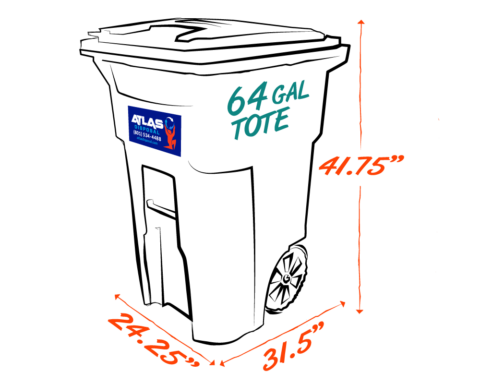 64 Gallon Cart - Atlas Disposal
