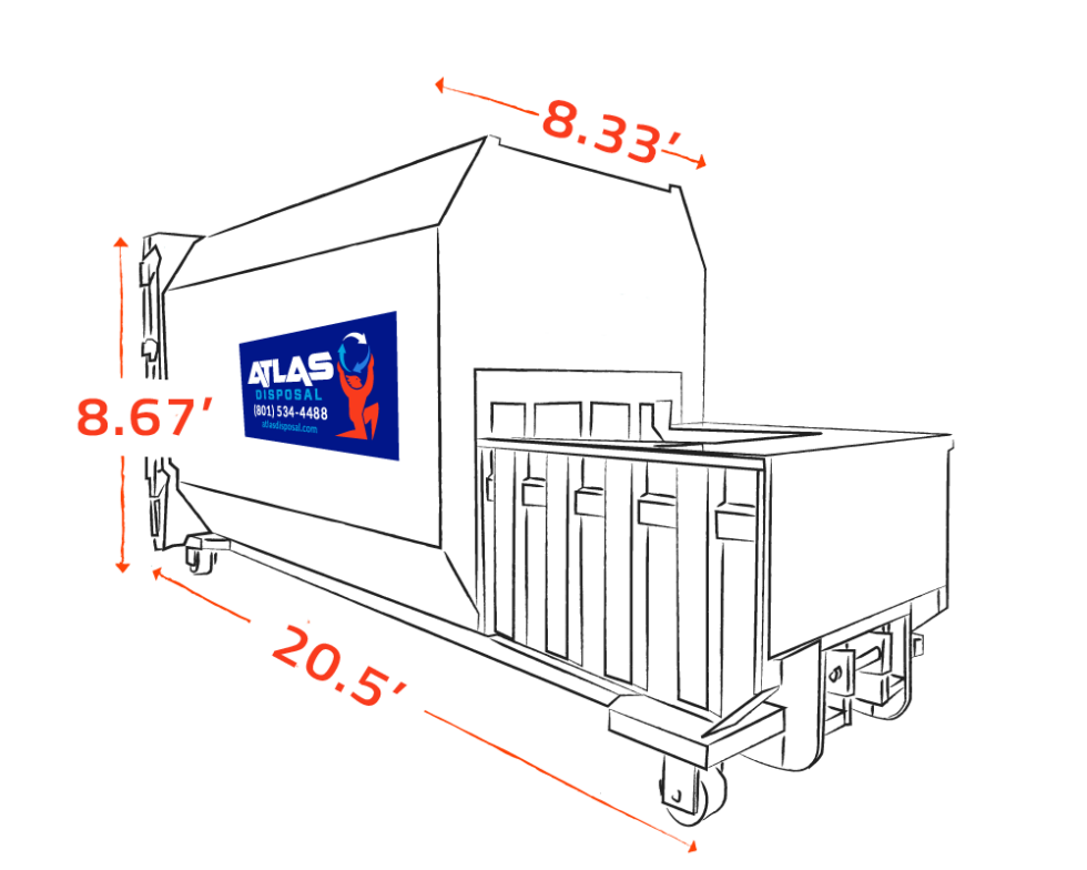 30 Yard Trash Compactor - Atlas Disposal